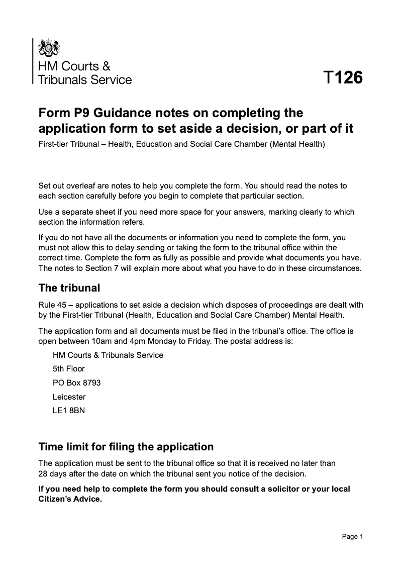 FormP9-Guidance Form P9 Guidance notes on completing the application ...